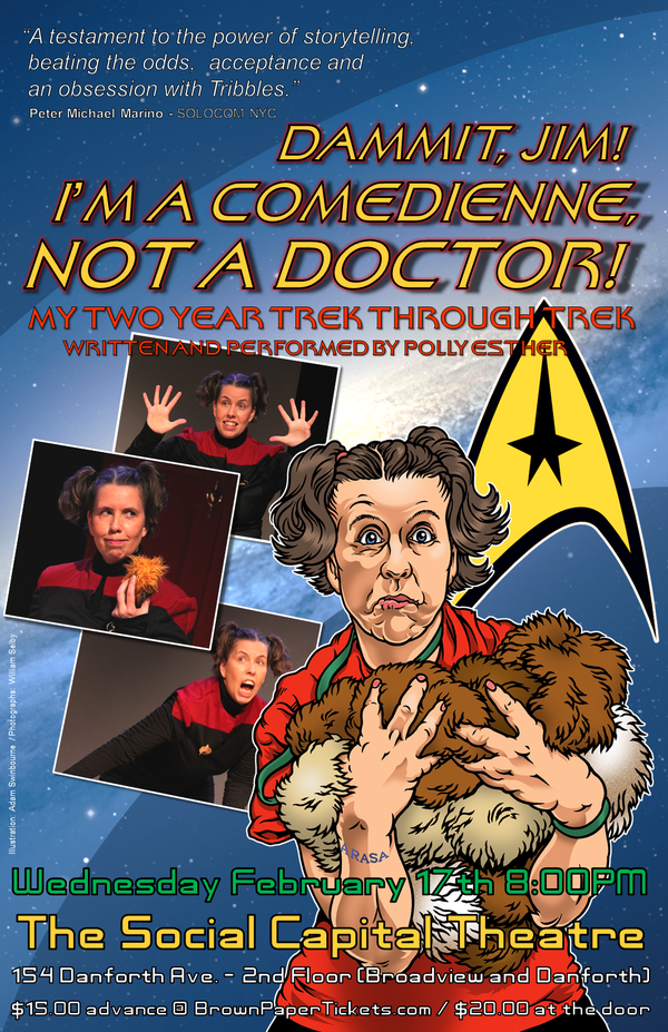 Star Trek according to Polly Esther in sassy, poignant, personal Dammit ...